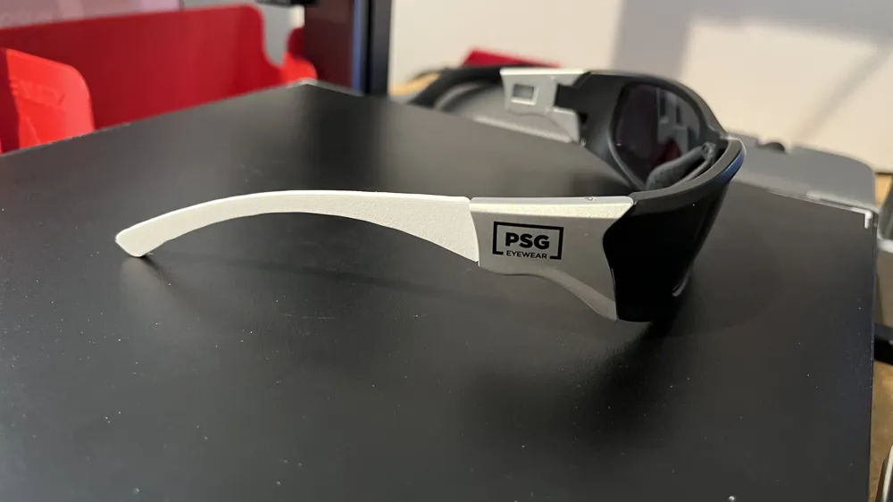 PRS Prescription safety glasses frame temple arms by Slow3D MakerWorld ...