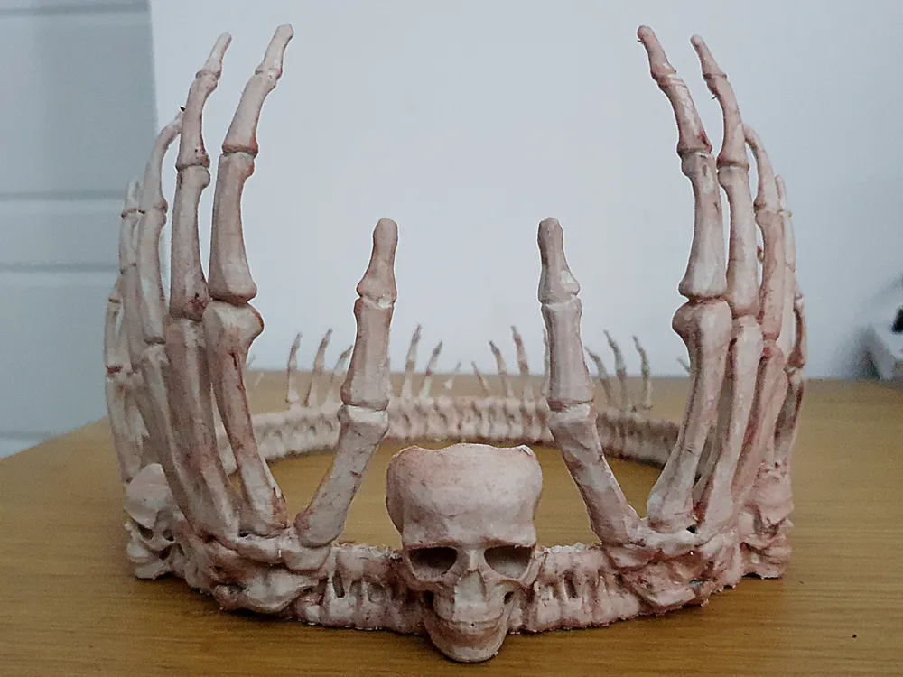 Voodoo Crown of Bones and Teeth by Ellcato3D MakerWorld: Download Free ...
