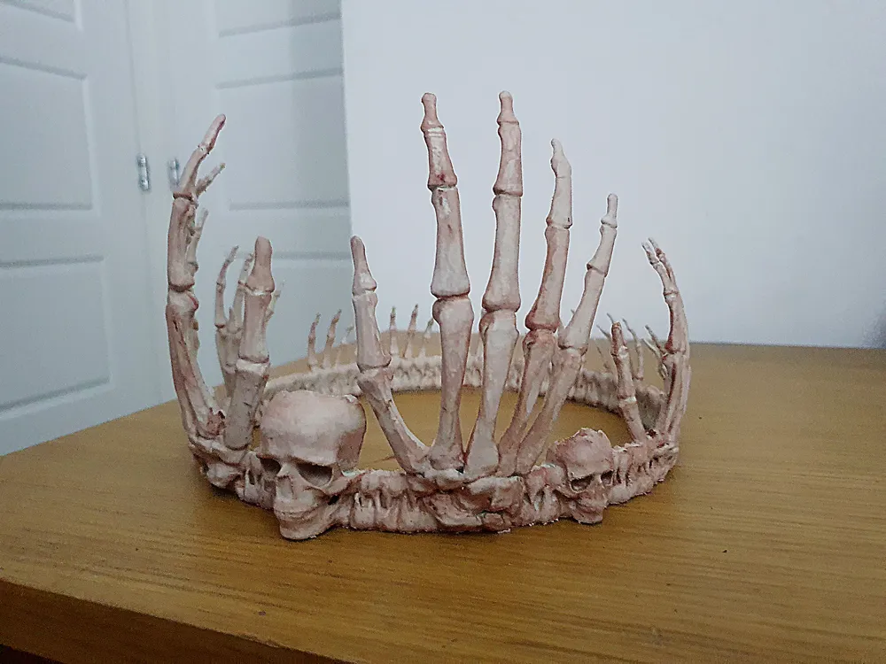 Voodoo Crown of Bones and Teeth by Ellcato3D MakerWorld: Download Free ...