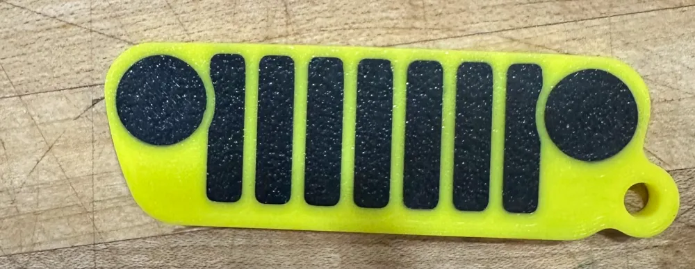 Jeep Wrangler - Gladiator Grill Keychain - JL JT by 3D By P - MakerWorld