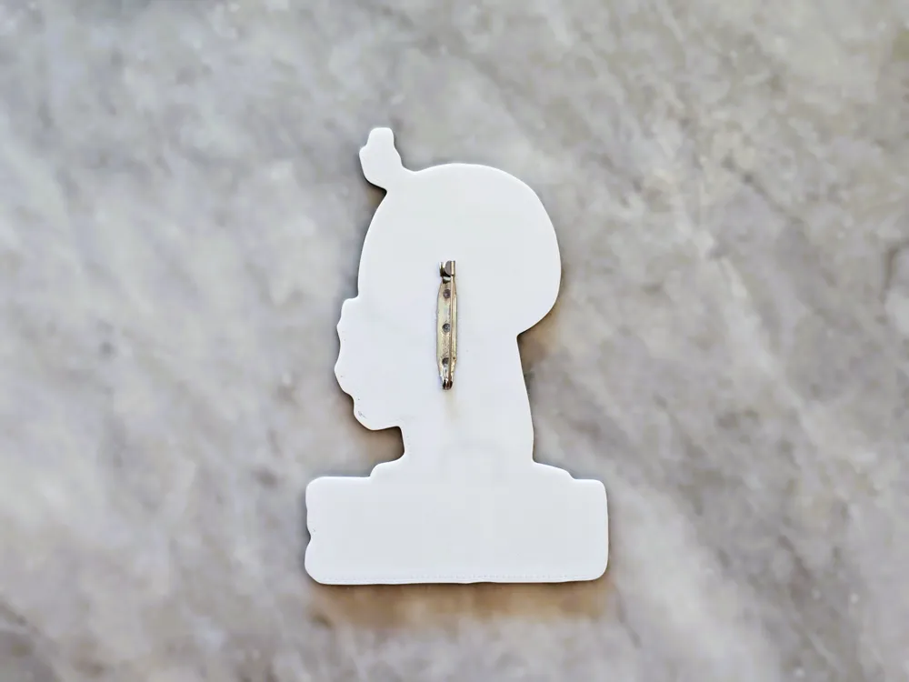 Love / hate sign - pin - badge - Free 3D Print Model - MakerWorld