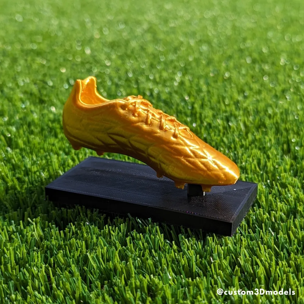 Golden Boot Trophy - Free 3D Print Model - MakerWorld