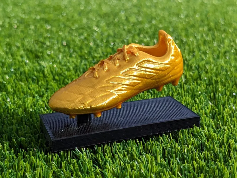 Golden Boot Trophy by custom3dmodels - MakerWorld