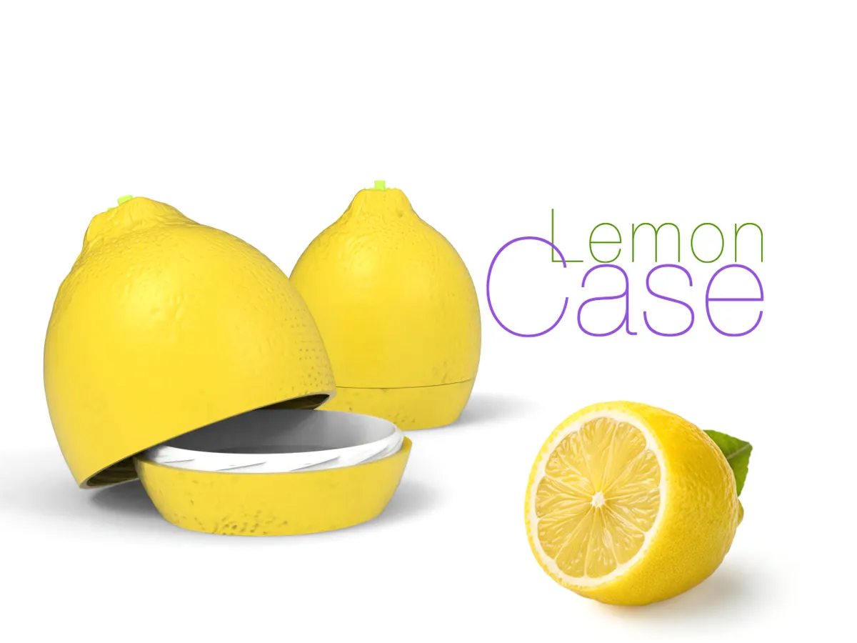 Lemon Case - Free 3D Print Model - MakerWorld