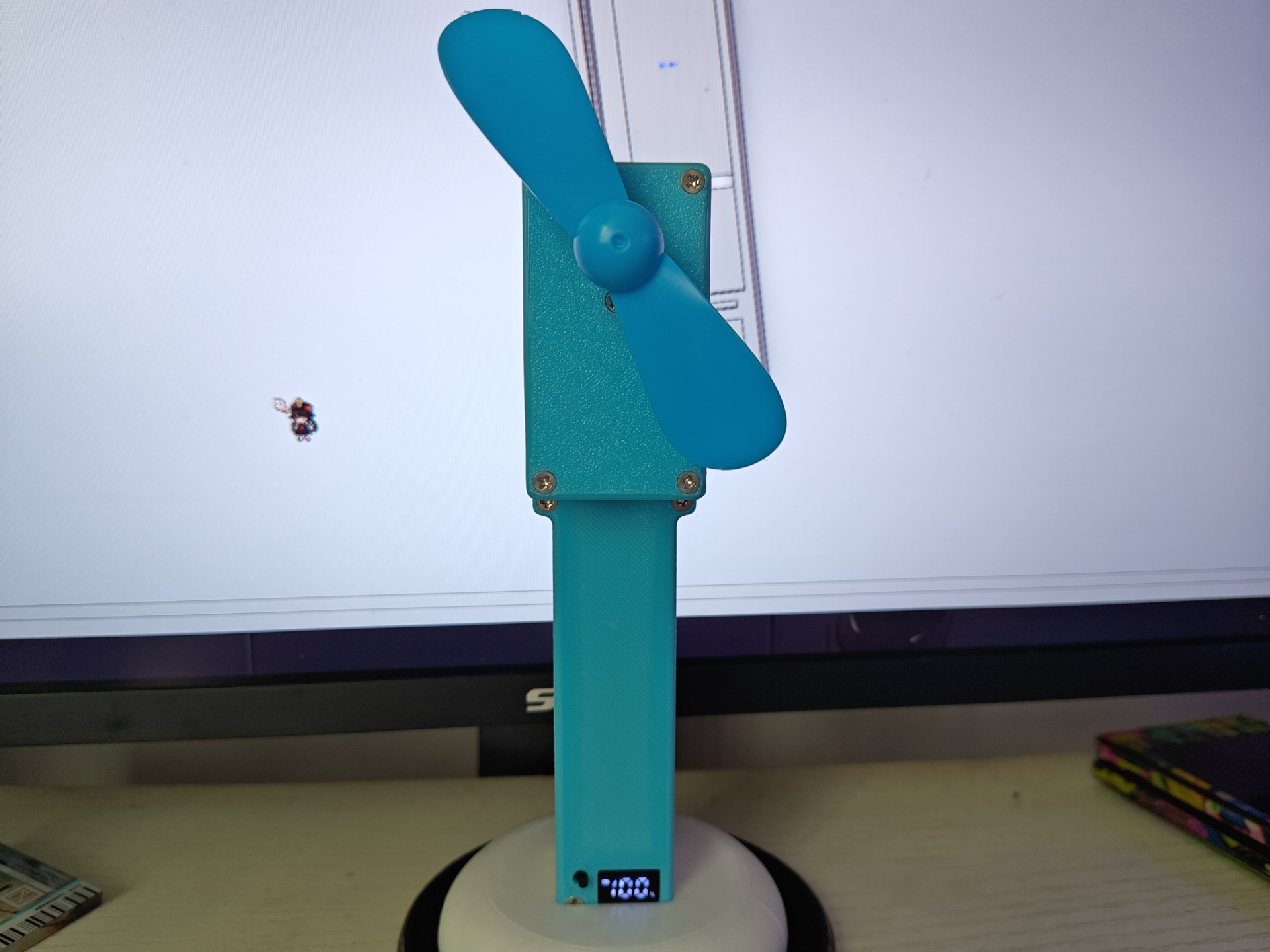 21700 Handheld Fan by murasame MakerWorld: Download Free 3D Models