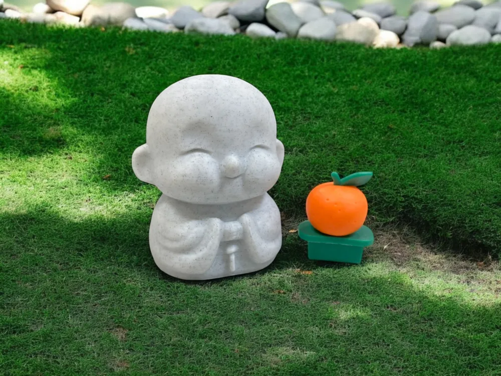 Cute Little Monk by mail.iou MakerWorld: Download Free 3D Models