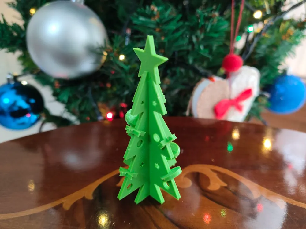 Christmas tree kit card by Axelburn MakerWorld: Download Free 3D Models