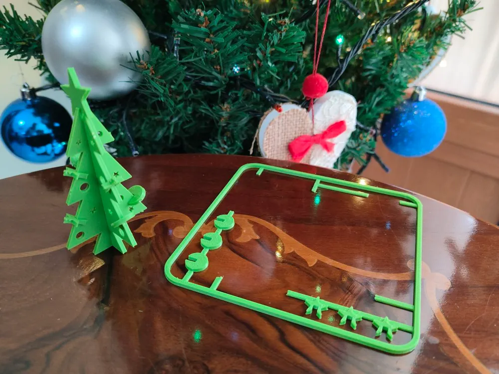 Christmas tree kit card by Axelburn MakerWorld: Download Free 3D Models