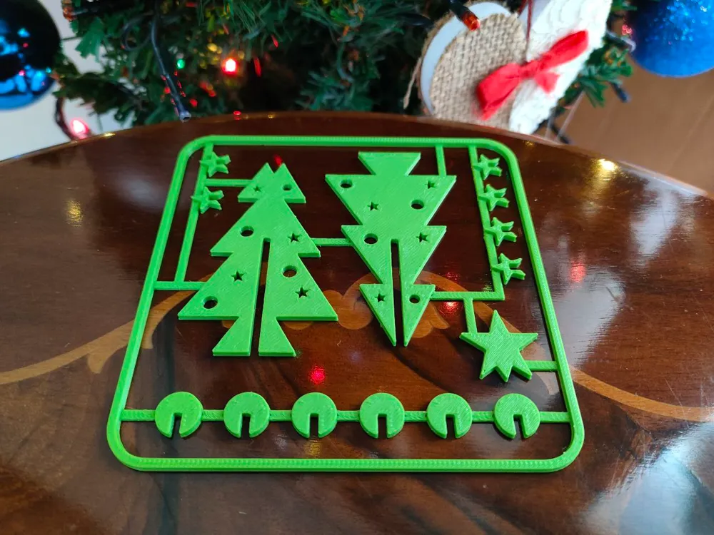 Christmas tree kit card by Axelburn MakerWorld: Download Free 3D Models