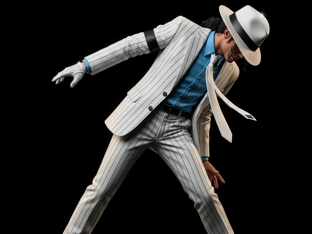 MICHAEL JACKSON DANCING - Free 3D Print Model - MakerWorld