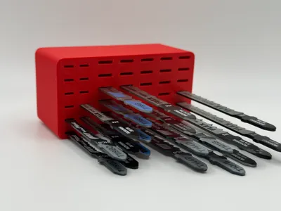 Gridfinity Jigsaw Blade Holder by Hopper_Dropper - MakerWorld