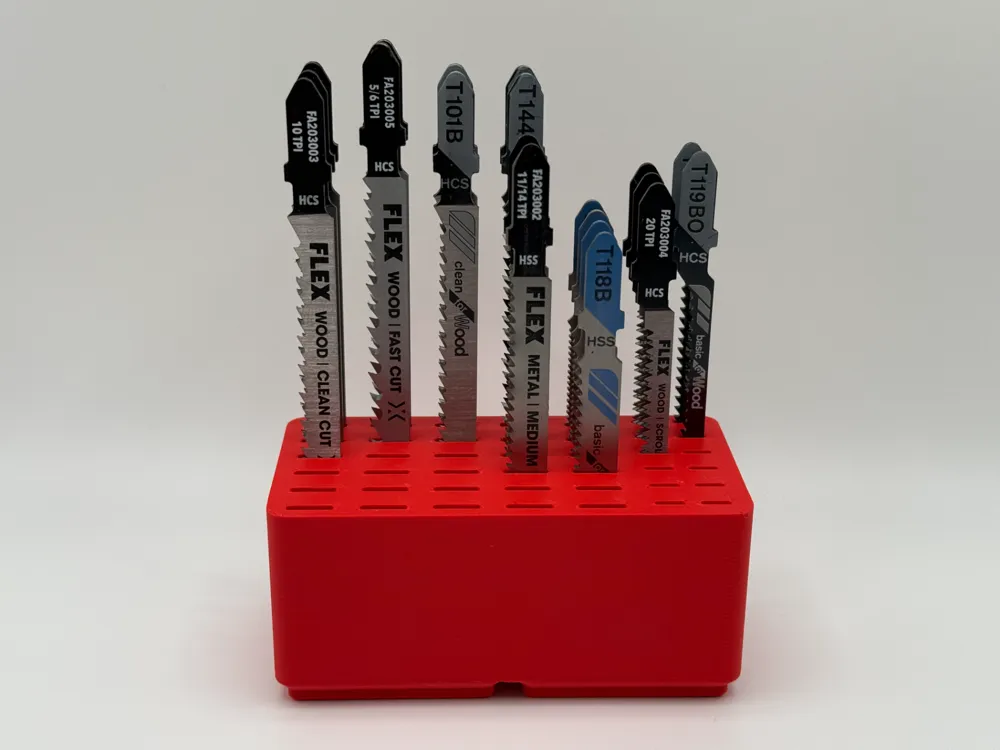 Gridfinity Jigsaw Blade Holder by Hopper_Dropper MakerWorld: Download ...