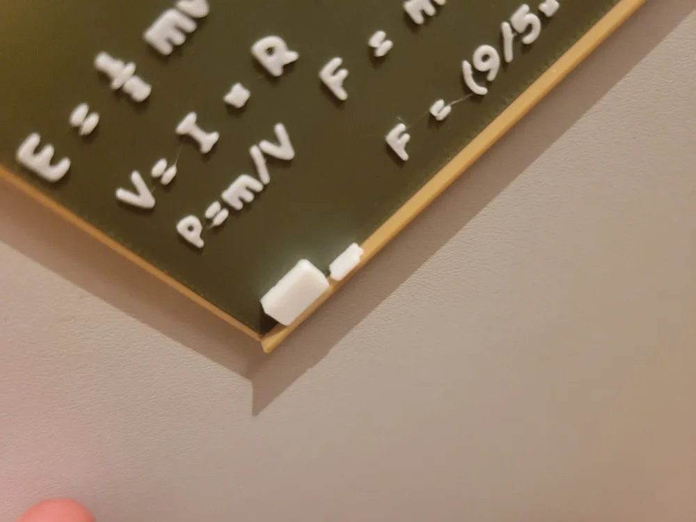Physics school board by mac93 - MakerWorld
