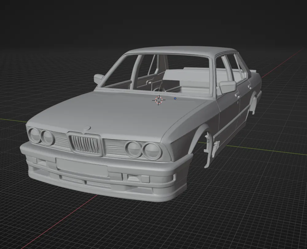 bmw 535 uero rc shell - Free 3D Print Model - MakerWorld