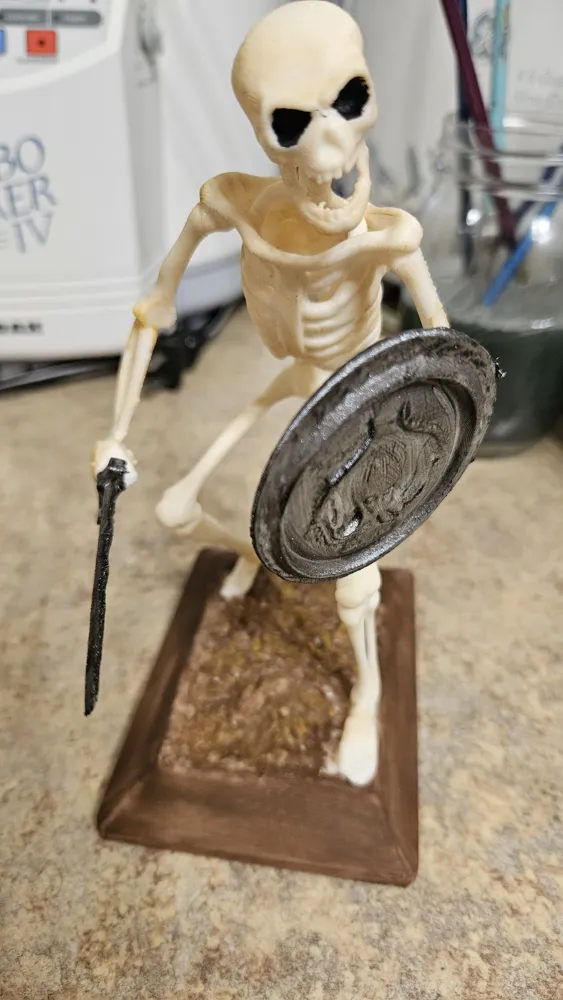 Skeleton Warrior #1 from Jason and the Argonauts - Free 3D Print Model ...