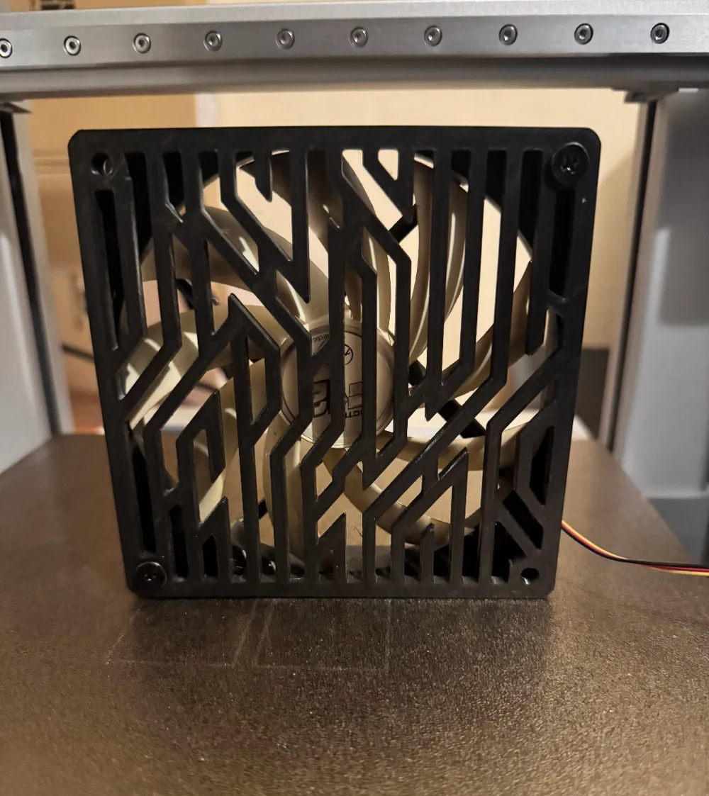 Computer Fan cover 120mm by Jahplus MakerWorld: Download Free 3D Models