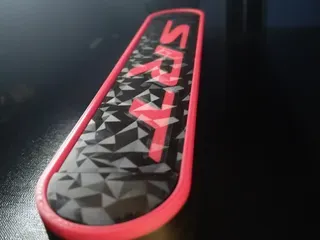 Dodge Challenger SRT LED lightbox by FilipK85 - MakerWorld