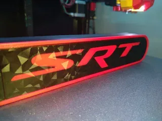 Dodge Challenger SRT LED lightbox by FilipK85 - MakerWorld