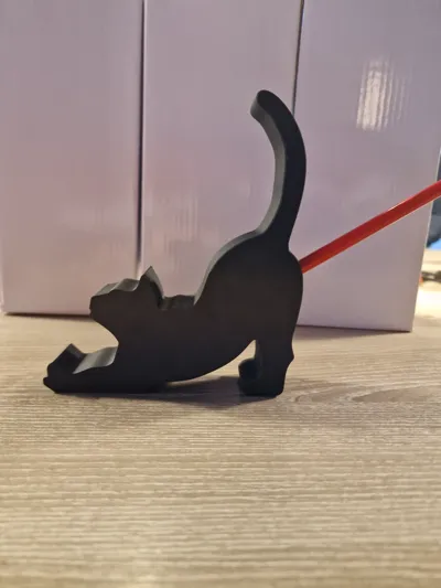 Cat pen holder by flt6000 - MakerWorld