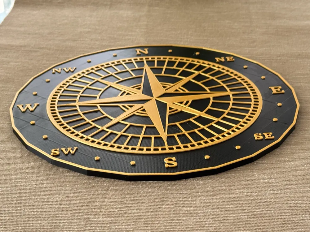 Compass Decoration by binprint - MakerWorld