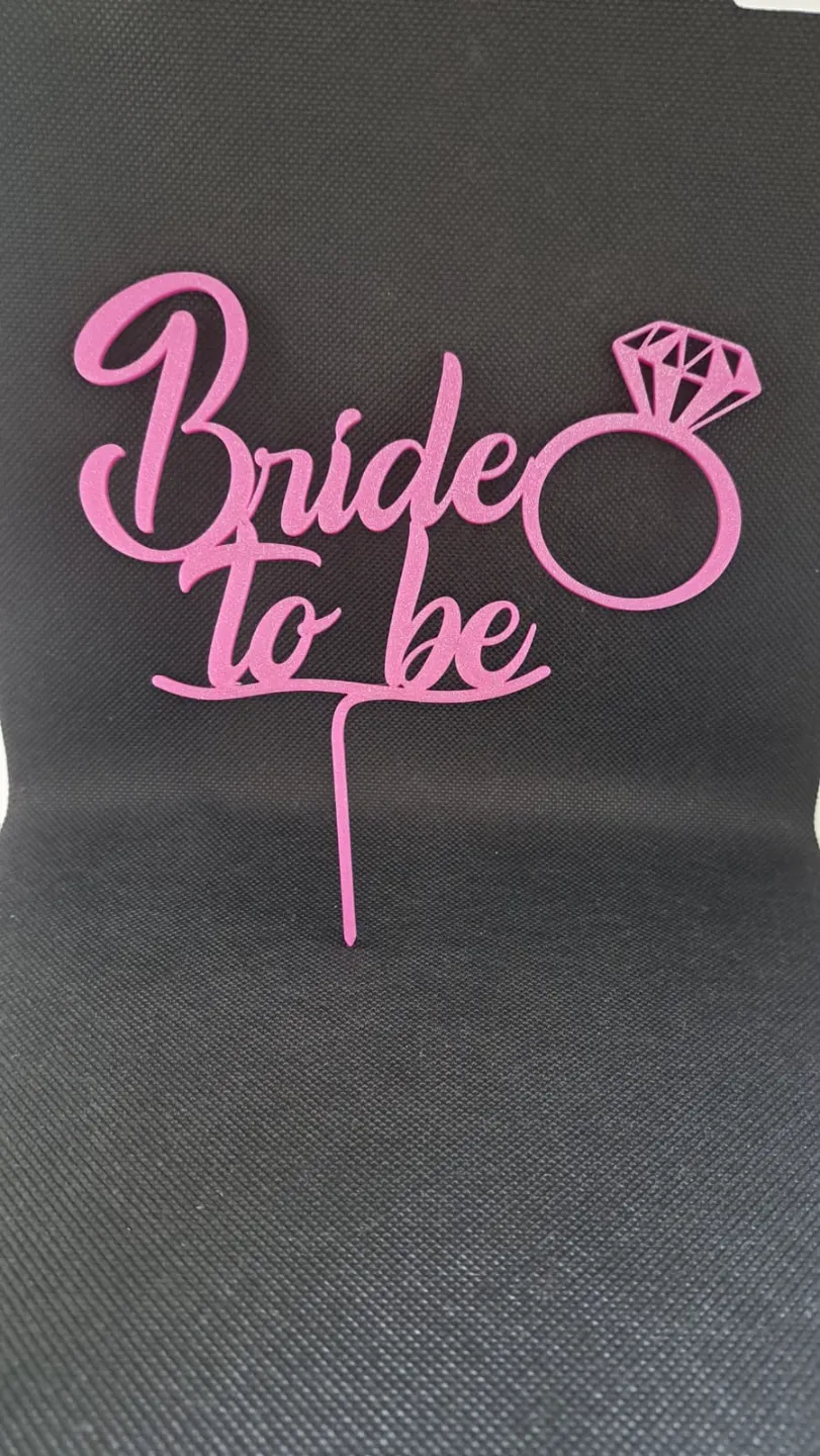Bride to be topper by antonio.petric1 - MakerWorld