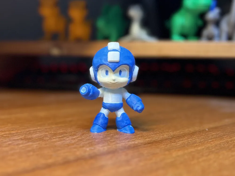 Cute Mega Man by D-studio MakerWorld: Download Free 3D Models