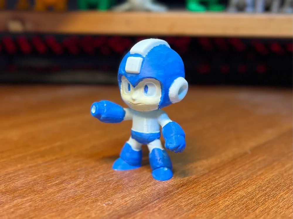 Cute Mega Man by D-studio MakerWorld: Download Free 3D Models