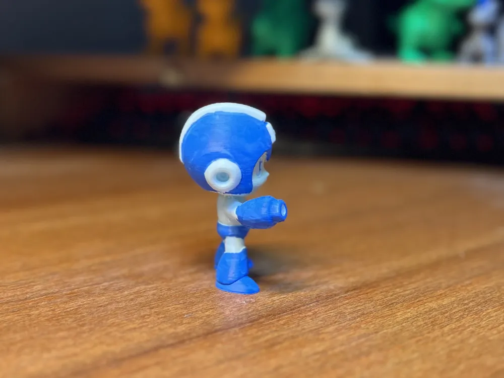 Cute Mega Man by D-studio MakerWorld: Download Free 3D Models