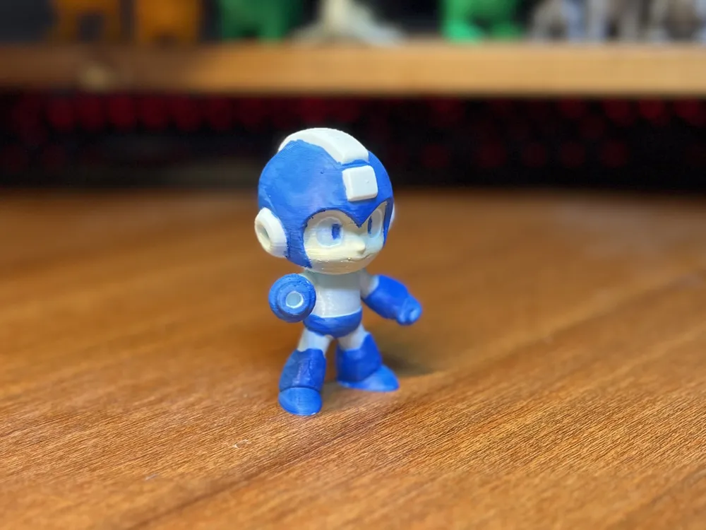 Cute Mega Man by D-studio MakerWorld: Download Free 3D Models