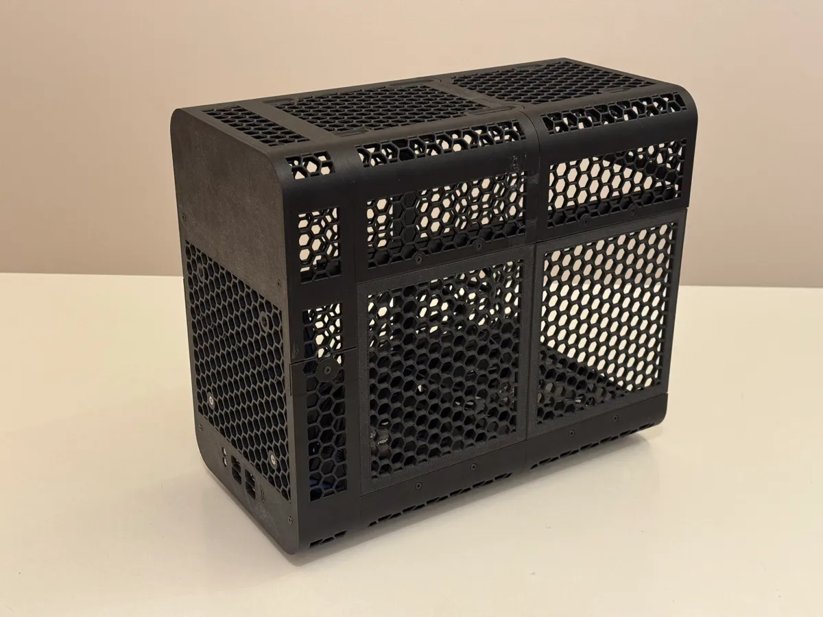 Beamcase SFF Side Panels - 2 GPU Slots - 140 IFW by iGoX MakerWorld ...