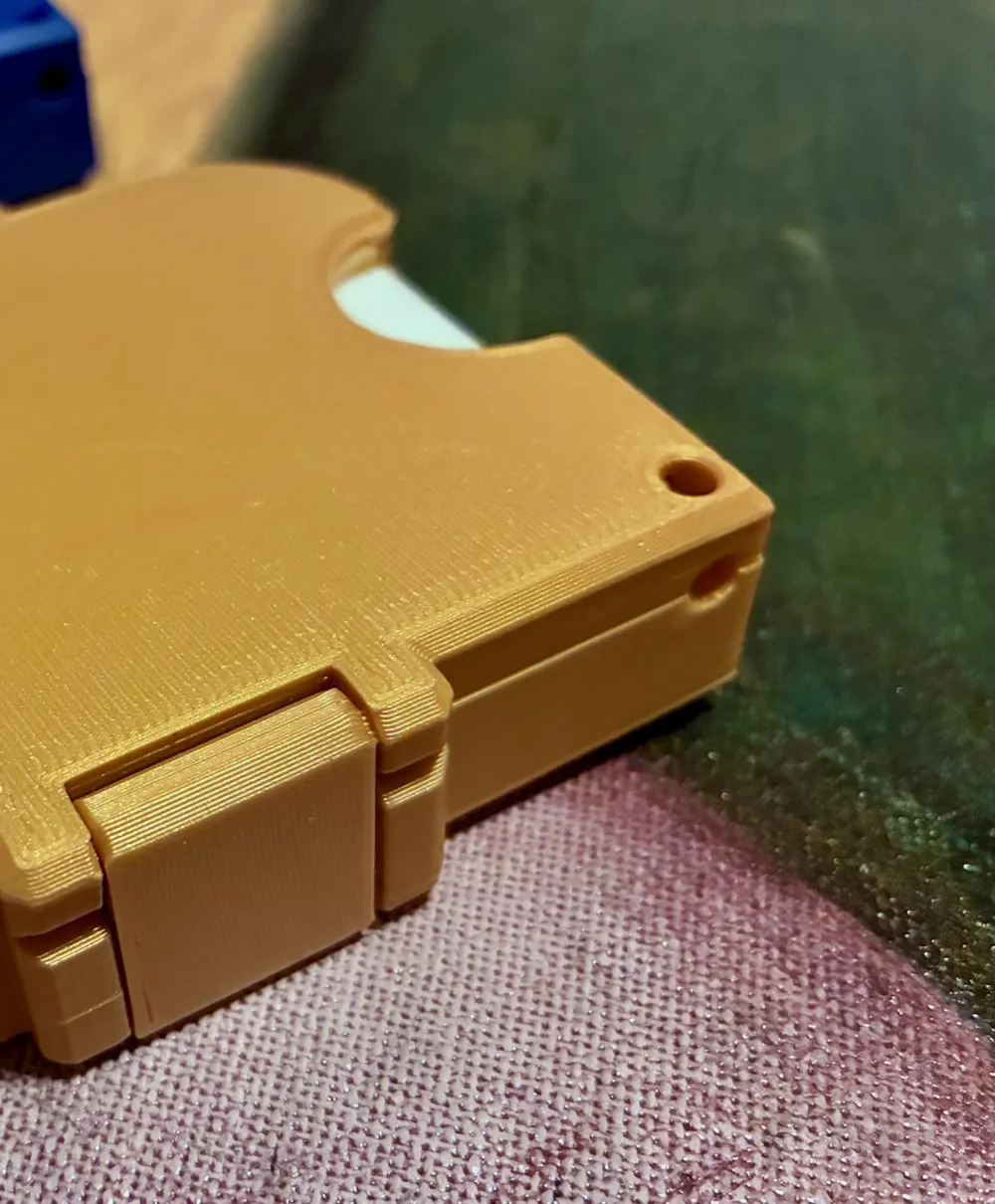 b•pure Dollar Tree sanitizer case, print in place - Free 3D Print Model ...