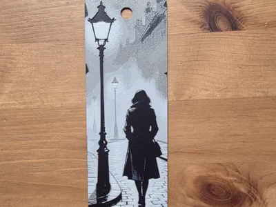 Girl Bookmark - Free 3D Print Model - MakerWorld