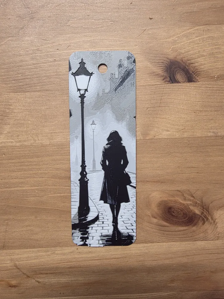 Girl Bookmark - Free 3D Print Model - MakerWorld