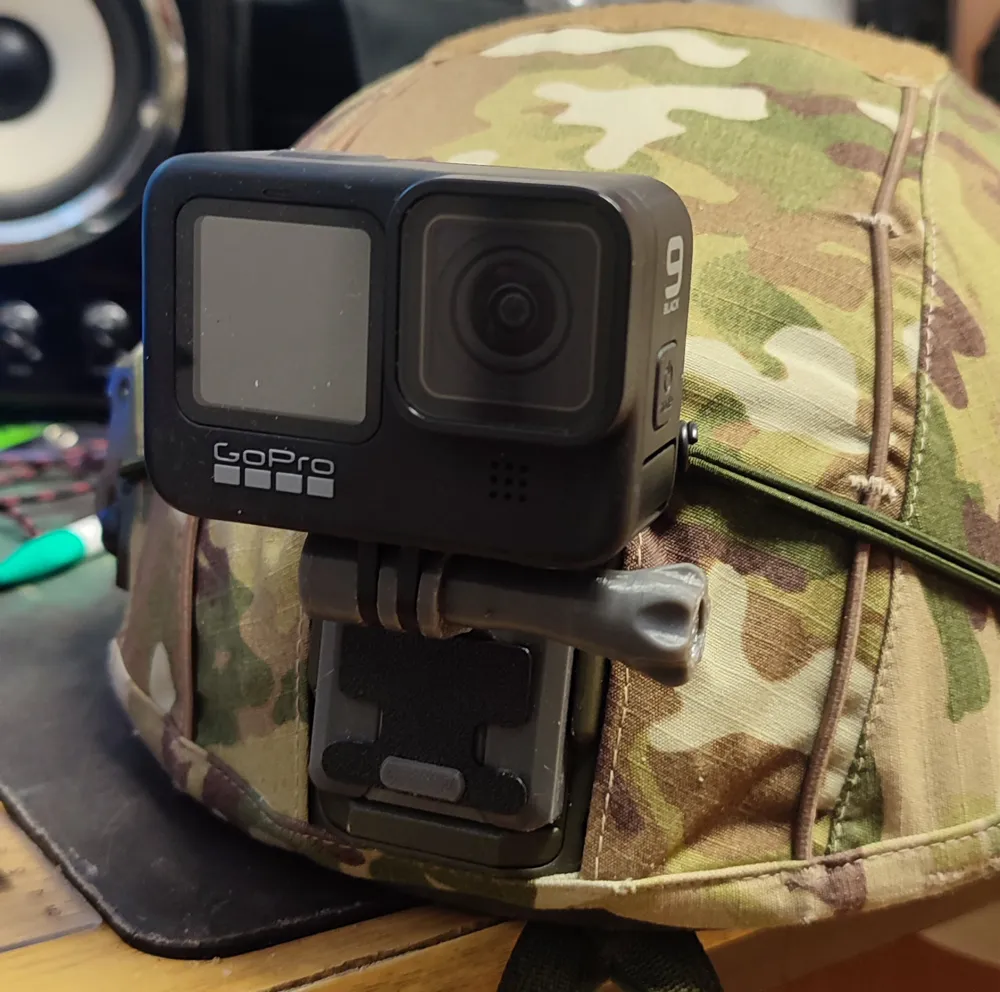 GOPRO 9 military helmet mount NVG by Adorján Krisztián MakerWorld ...