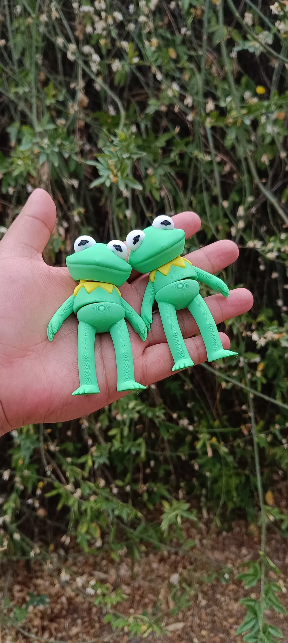 Flexi Kermit the Frog - Free 3D Print Model - MakerWorld