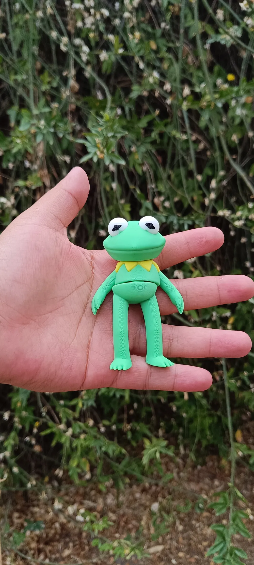 Flexi Kermit the Frog - Free 3D Print Model - MakerWorld