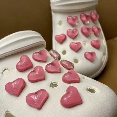 heart croc charm by ThemeParkBoy - MakerWorld