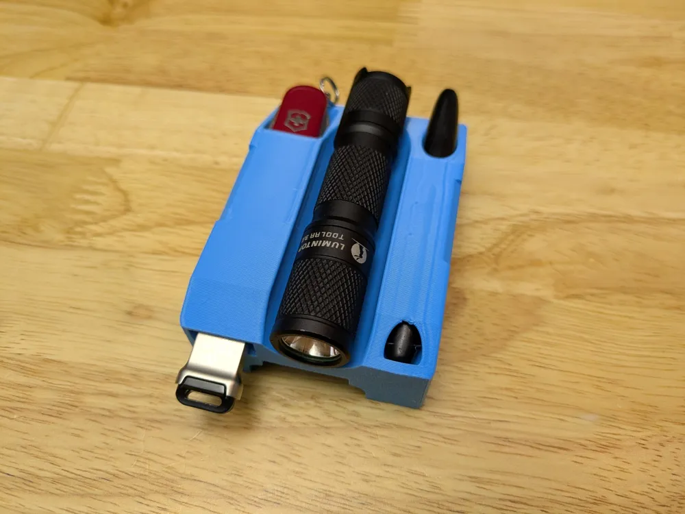 The Handyman: Flex Front Wallet & Pocket Organizer - Free 3D Print ...