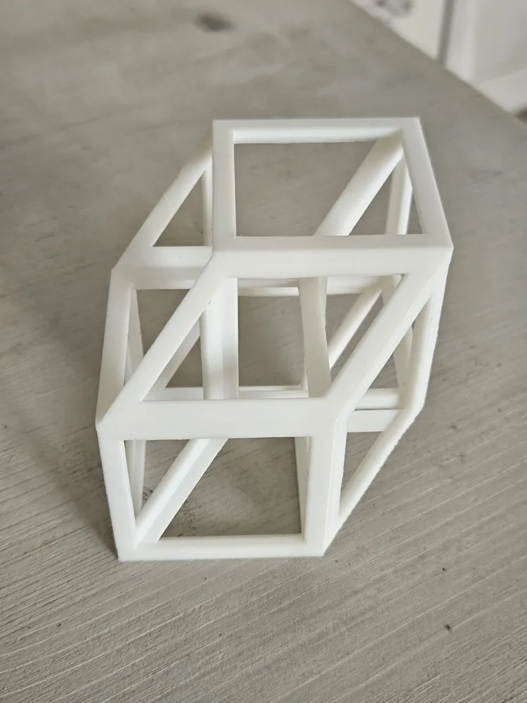 Tesseract 3D Model - Free 3D Print Model - MakerWorld