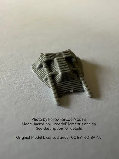 AT AT Kit Card | AT-AT Starwars Remixed by FollowForCoolModels - MakerWorld