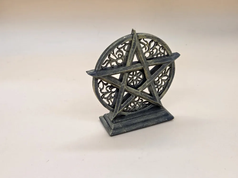 Mystical Pentagram - Free 3D Print Model - MakerWorld