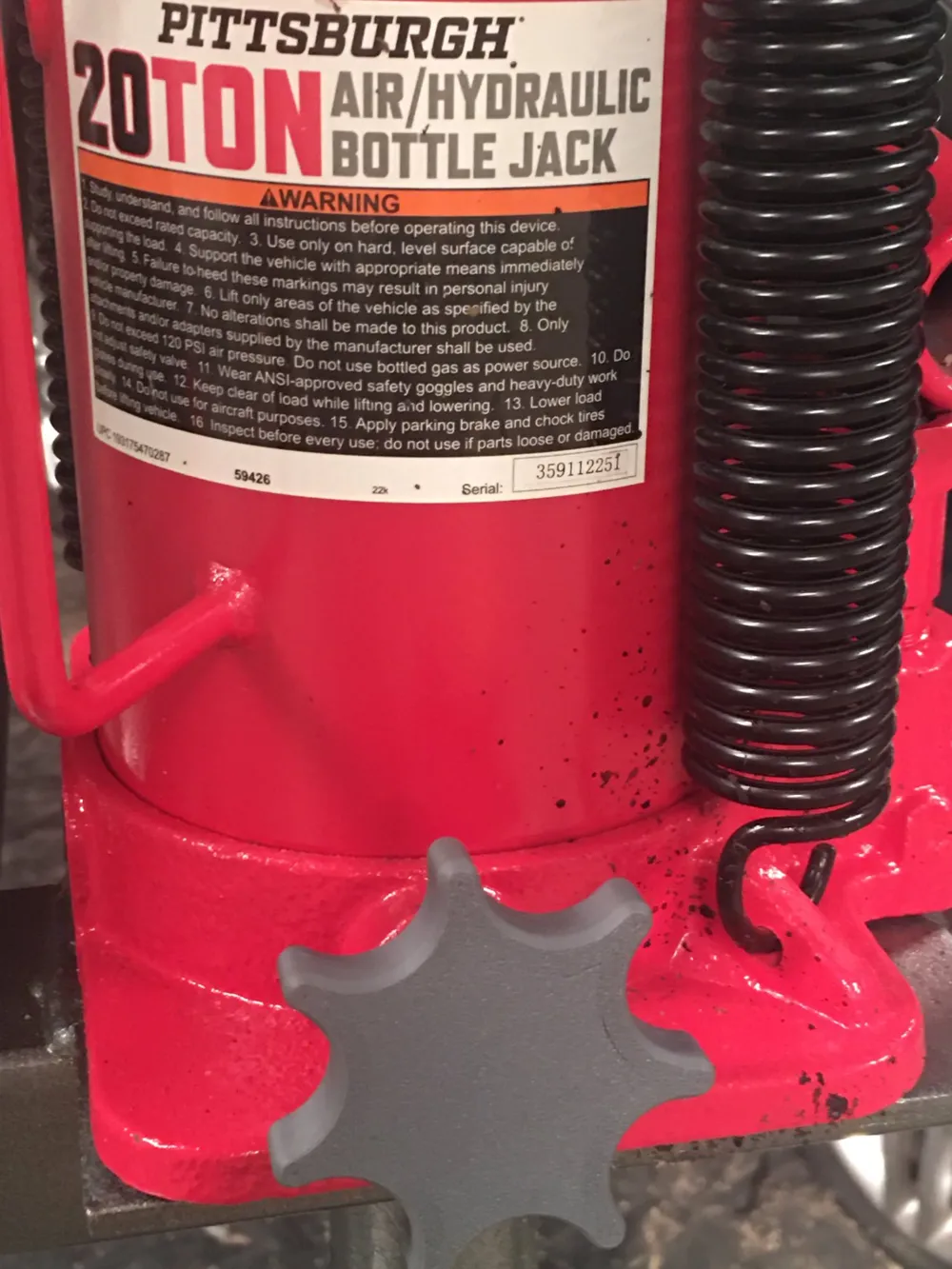 20 Ton Air over Hydrolic ergonomic valve knob - Free 3D Print Model ...