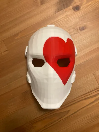 Fortnite Wild Card mask - Free 3D Print Model - MakerWorld