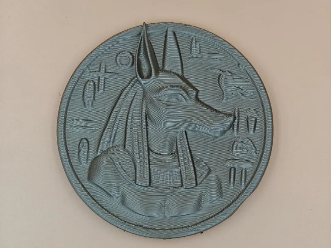 Egyptian Anubis Coin - Free 3D Print Model - MakerWorld