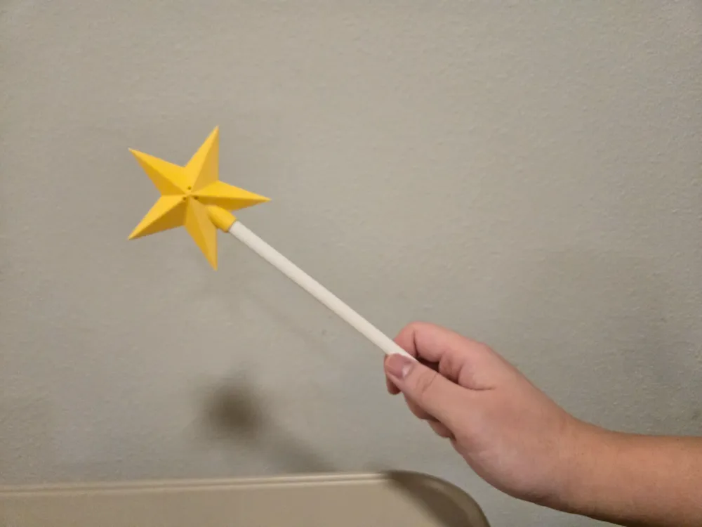 Wizard's Wand Spice Shaker - Free 3D Print Model - MakerWorld