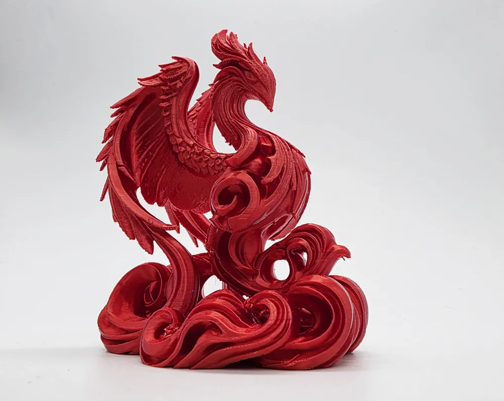 Rising Phoenix Sculpture by Triple G Workshop MakerWorld: Download Free ...