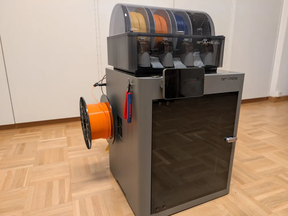 P2S Spool Holder - Simple / Solid / Beautiful - Free 3D Print Model ...