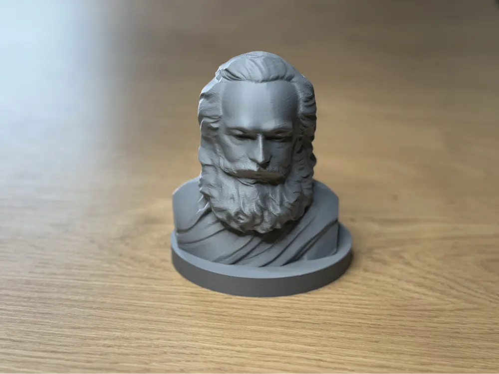 Karl Marx Bust - Free 3D Print Model - MakerWorld