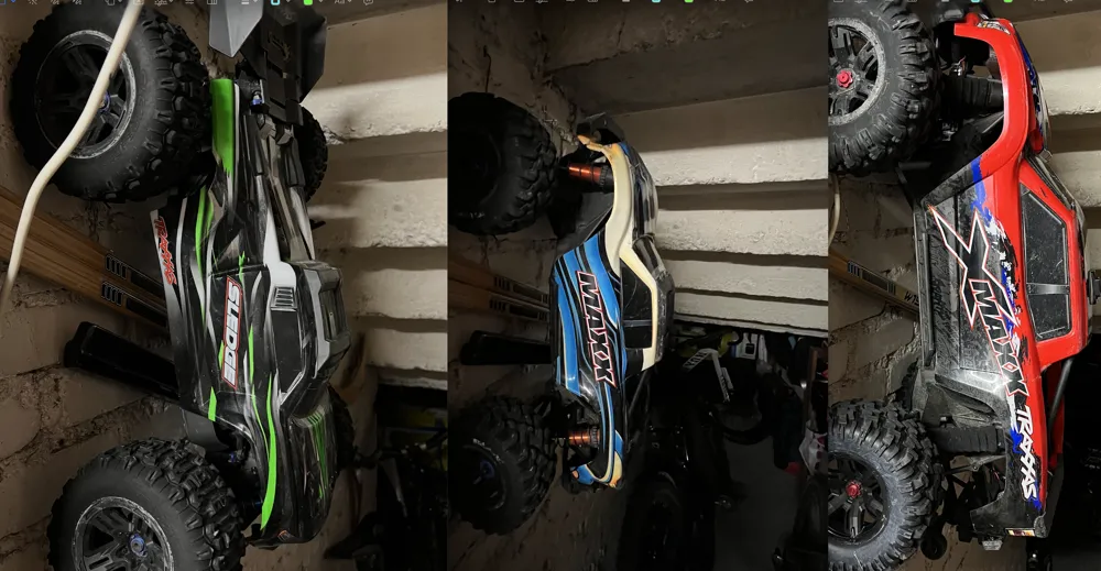 Xmaxx Maxx Sledge Wall Mount X-Maxx - Free 3D Print Model - MakerWorld