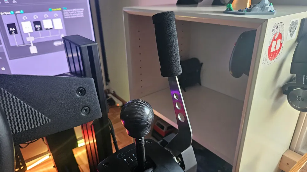 Fanatec Handbrake Adapter/Mount by Beni Stingray - MakerWorld